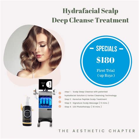 Hydrafacial Scalp Cleanse First Trial Hydrafacial Treatment