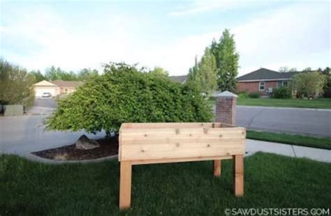 Raised Planter Box Free Woodworking