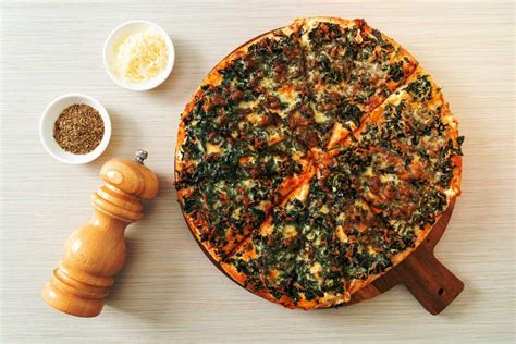 Spinach Pizza Corrie Cooks