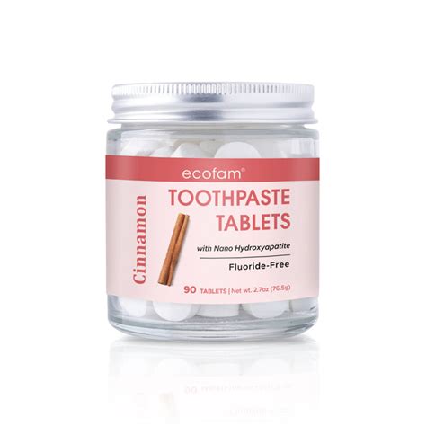 Hydroxyapatite Toothpaste Tablets Natural Whitening And Fluoride Free