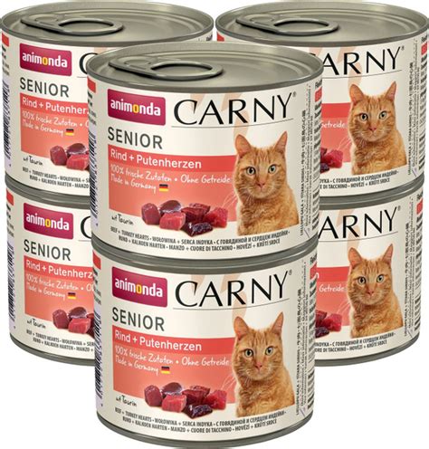 Animonda Carny Senior / Консервы Анимонда для Пожилых кошек старше 7 ...