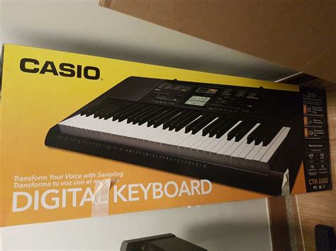 Casio Digital Keyboard Ctk 2400 Hobbies And Toys Music And Media Musical