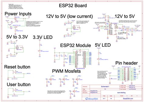 Esp32 Led Driving Board Schematic Review Resp32
