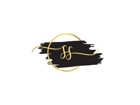 Signature Letter Ss Logo Clothing Ss Logo Letter Vector Art 21831000
