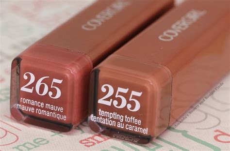 Covergirl Colorlicious Lipstick Tempting Toffee And Romance Mauve