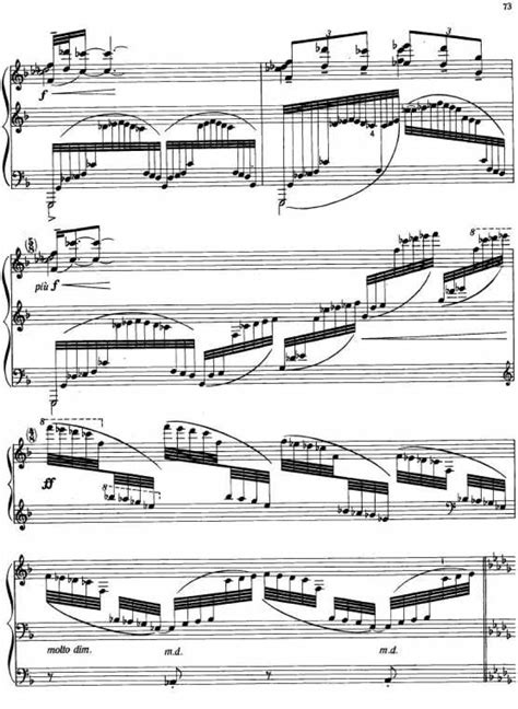 德彪西 前奏曲 Deb Pr1 24钢琴谱 环球钢琴网