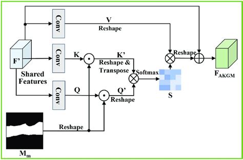 schematic of the anatomical knowledge guidance module akgm denotes