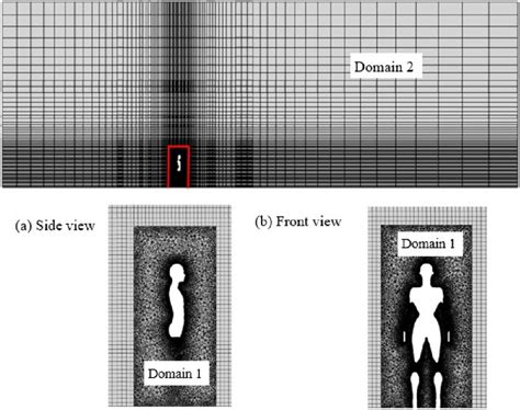 6 Grid Design Of The Computational Domain Download Scientific Diagram