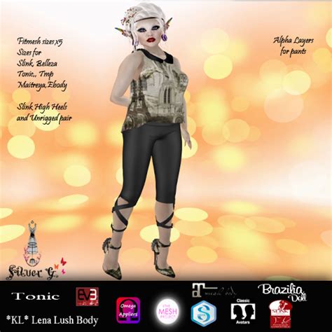 Second Life Marketplace Casual Print