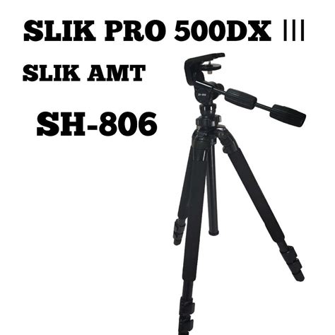 Slik スリック Pro 500dxⅢ Amt Sh 806 三脚 メルカリ