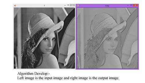 Solved Algorithm Develop Left Image Is The Input Image And