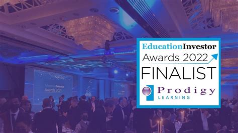 Educationinvestor Awards 2022 Prodigy Learning