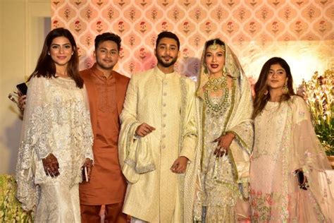 Gauahar Khan And Zaid Darbar Spell Royalty In Matching Ivory Outfits At