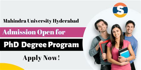 Mahindra University PhD Admission 2023 Dates Application Form