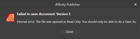 Connection To Document Lost V2 Bugs Found On Windows Affinity Forum