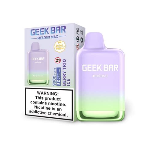 Geek Bar Meloso Max 9000 Disposable Vape Kit 1177 Vapesourcing