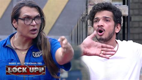 Lock Upp Promo Munawar Aur Saisha Mein Khane Ko Lekar Hua Badi Fight