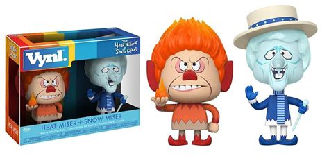 Heat Miser And Snow Miser Vynl Figures By Funko Now Available For Pre