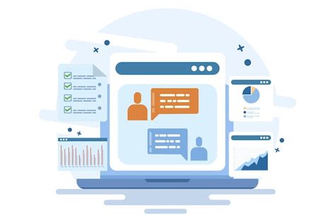 Premium Vector Vector Illustration Project Management Software