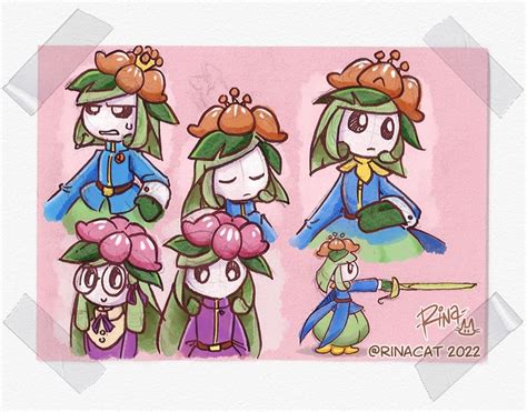 Lilligant Pokemon Drawn By Rinacat Danbooru