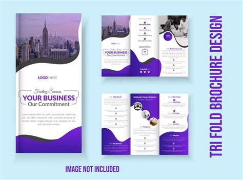 Premium Vector Vector Creative And Modern Corporate Business Trifold