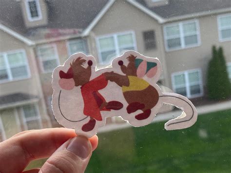 Gus Jaq Sticker Disney Princess Cinderella Mice Etsy Artofit