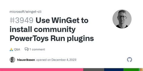 Use WinGet To Install Community PowerToys Run Plugins Microsoft