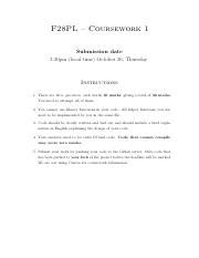 Functional Programming Coursework 1 OCaml Practice Questions Course Hero