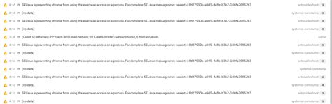 Fresh Install Selinux Keeps Killing Off Chrome Rfedora