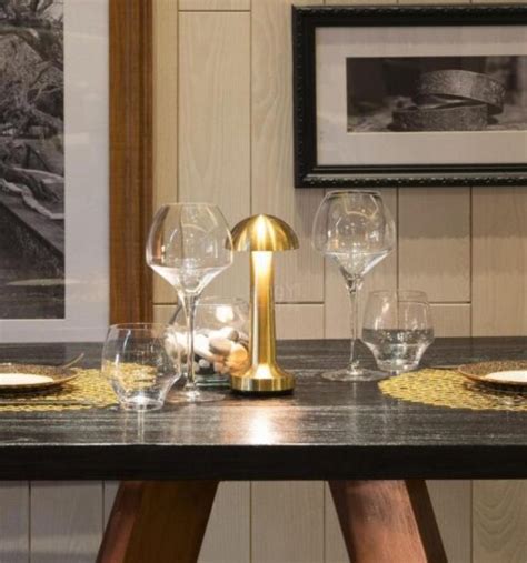 Rechargeable Battery Powered Cordless LED Dining Table Light
