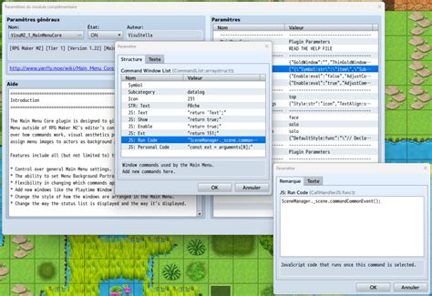 Mz Visustella Main Menu Core Add Custom Command Calling Common Event Rpg Maker Forums