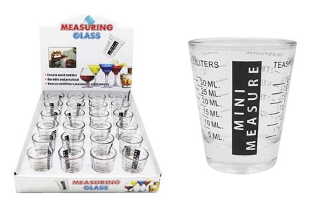 Wholesale Glass Measuring Shot Glass Dollardays