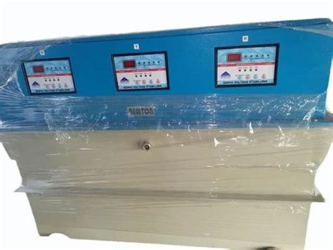 Three Phase 100 Kva Servo Voltage Stabilizer For Industrial At
