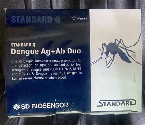 Sd Biosensor Dengue Ag Ab Duo At ₹ 1500box Test Kit In Chennai