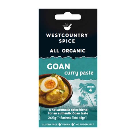 Organic Goan Curry Paste Westcountry Spice