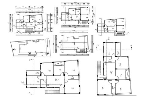 Beautiful House Plan With Detailed Dimensions