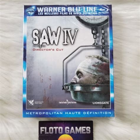Blu Ray Zone B Fr Saw Iv 4 Directors Cut Neuf Floto Games Ebay