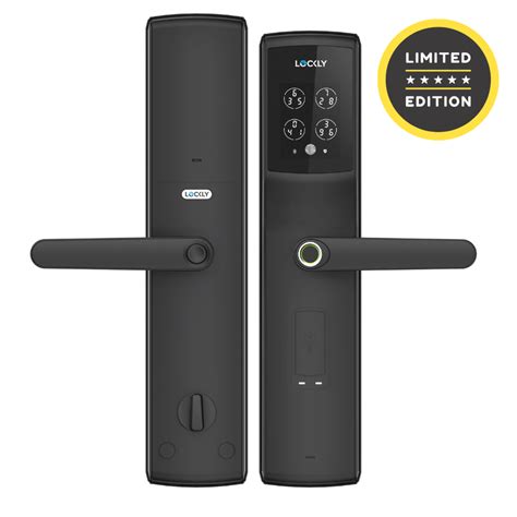 【官方網店】lockly Secure Lux 智能門鎖（pgd829）｜支援指紋、密碼、拍卡、手機app等多種方法解鎖