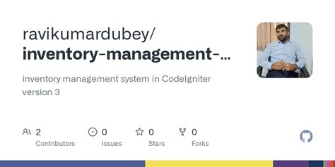 Github Ravikumardubeyinventory Management System Codeignitor3 Inventory Management System In