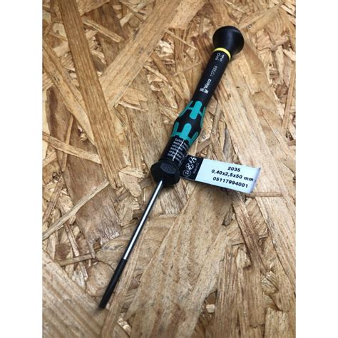 有鉗人工具 德國 Wera 2035 04x25x50mm 精密一字螺絲起子 新版（有現貨24小時內出貨） 蝦皮購物