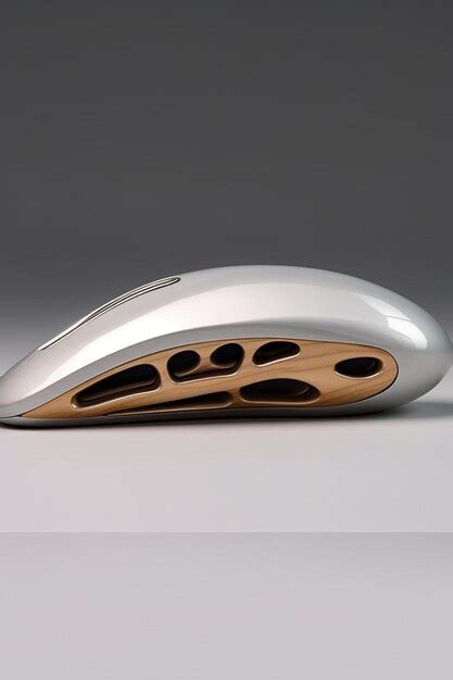 Premium Ai Image Ergonomic Mouse With Hollow Design