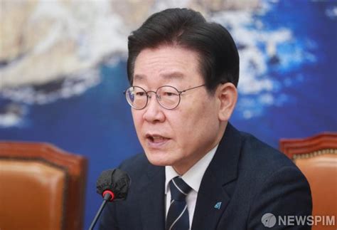 발언 나선 이재명 더불어민주당 대표 네이트 뉴스