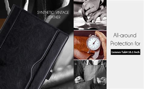 Amazon Com Procase For Lenovo Tab Case Pu Leather Stand Folio Case Protective Cover For