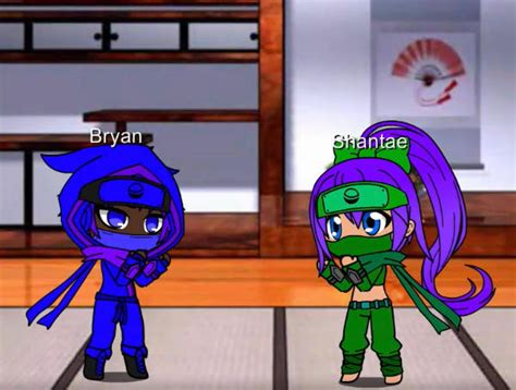 Gacha Club Ninja Sparring By Bluesableyebryan On Deviantart