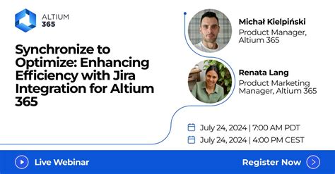 Altium Jira Engineering Electronics Webinar Altium®