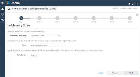 Create New Distributed Cache Ncache Docs