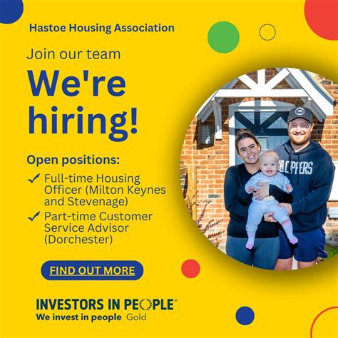 Hastoe Group On Linkedin 📢 Were Hiring 📢 Our Housing Team Are On The