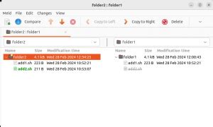 How To Use Meld Diff Tool In Linux