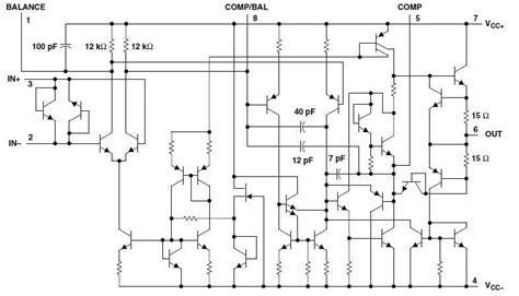 An Insight Into The Schematic Diagram Of An Operational Amplifier