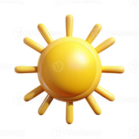 Wonderful Coastal A Flat Color Yellow Sun With Eight Rays Clean Lines Crisp Edges With